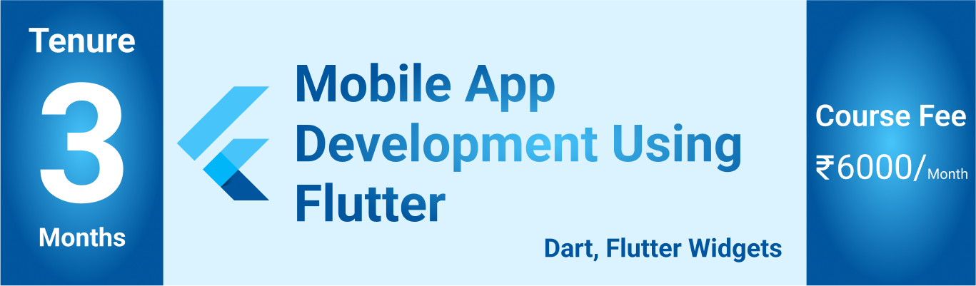 Flutter App Development Internship program in Kakinada, Andhra Pradesh